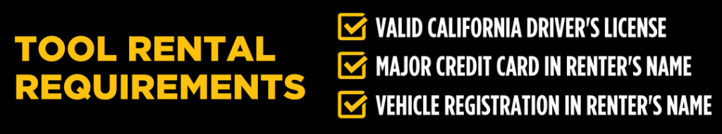 Large Equipment and Tool Rentals for Your Construction Project