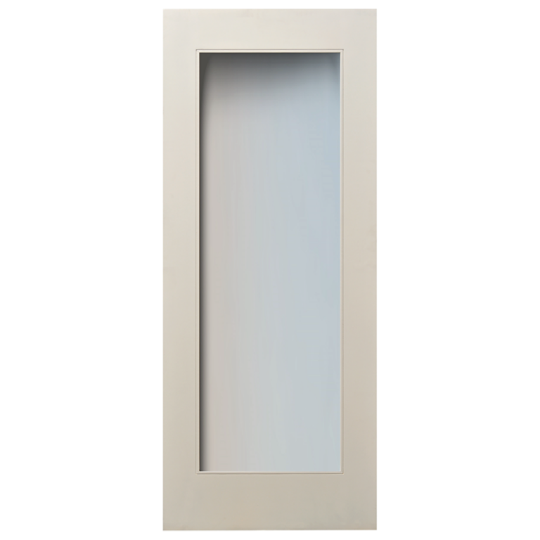 Interior 2-Panel Carrara Primed & Prehung Door - Contractors' Warehouse