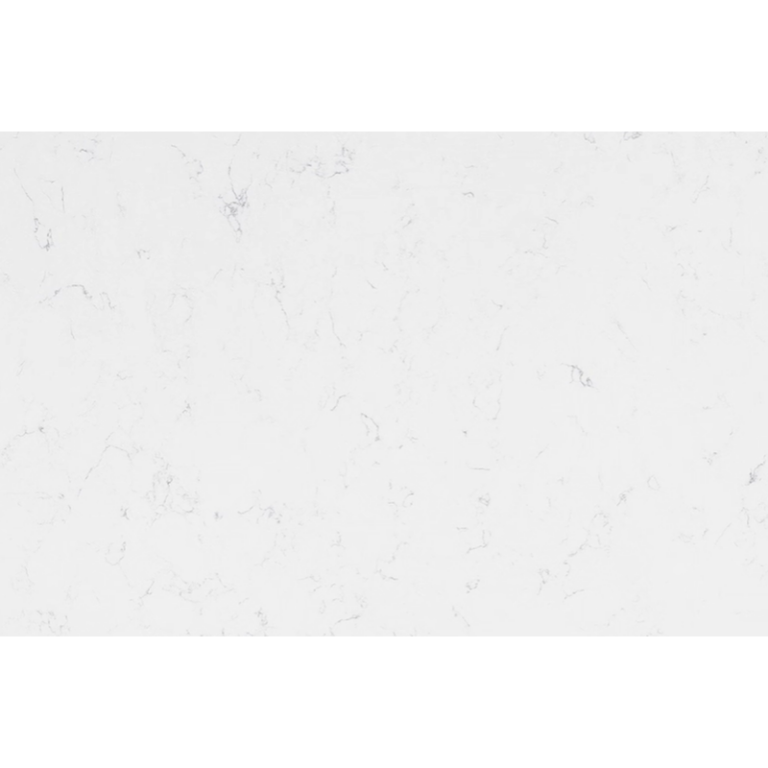 Carrara Morro 112" x 26" Quartz Countertop with Backsplash ...