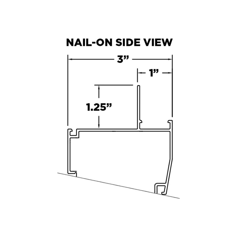 30"x60" Premium 5000 Series Right-Handed Casement Black Window ...